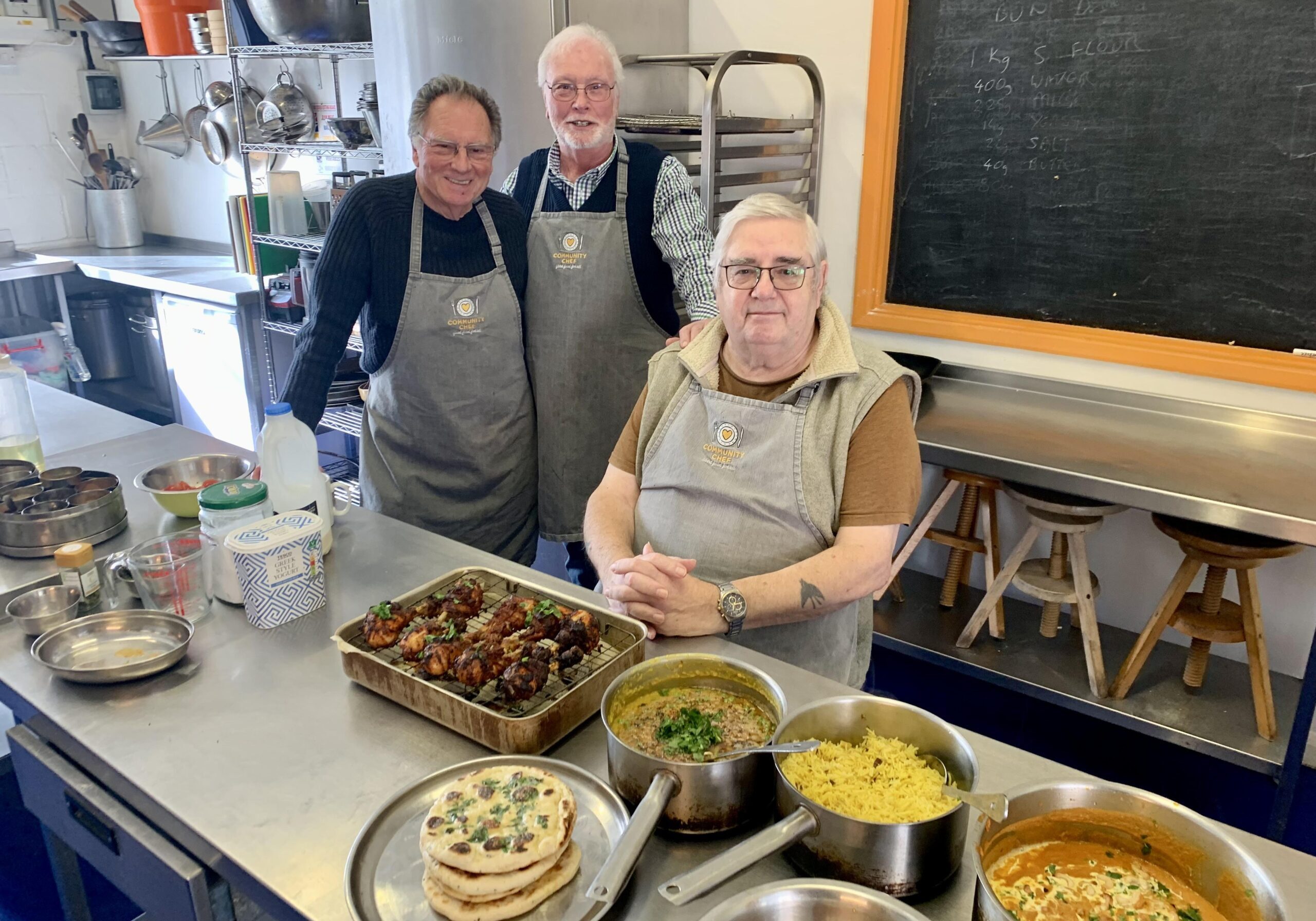 Man with a Pan - Cookery courses- Community Chef